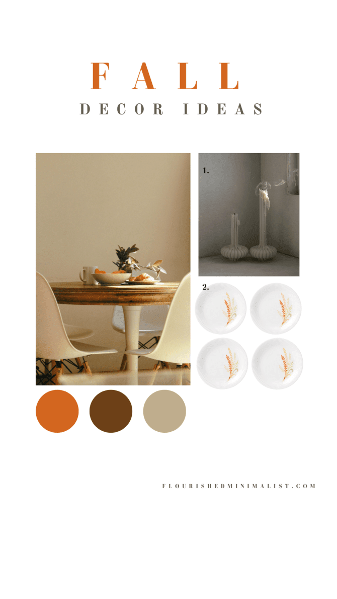 7 Smart Minimalist Fall Décor Ideas Without The Clutter!! - FLOURISHED ...