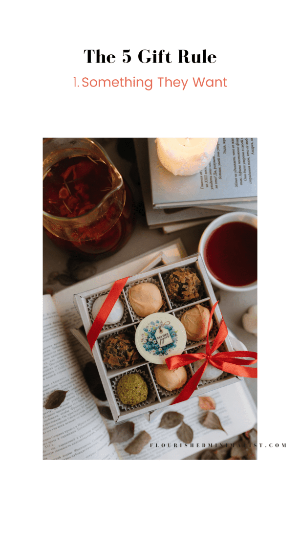 The 5 Gift Rule for Christmas - FLOURISHED MINIMALIST
