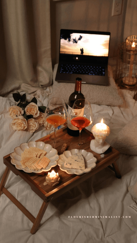 romantic date table